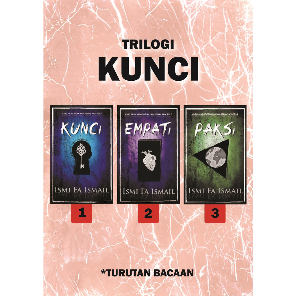 Set Trilogi Kunci (Kunci, Empati, Paksi) Oleh Ismi Fa Ismail | Shopee ...