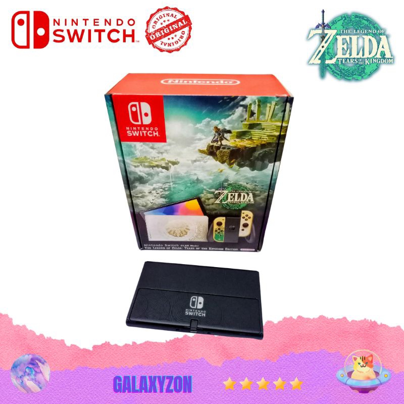 NINTENDO SWITCH OLED TABLET ONLY THE LEGEND OF ZELDA TEARS OF THE ...