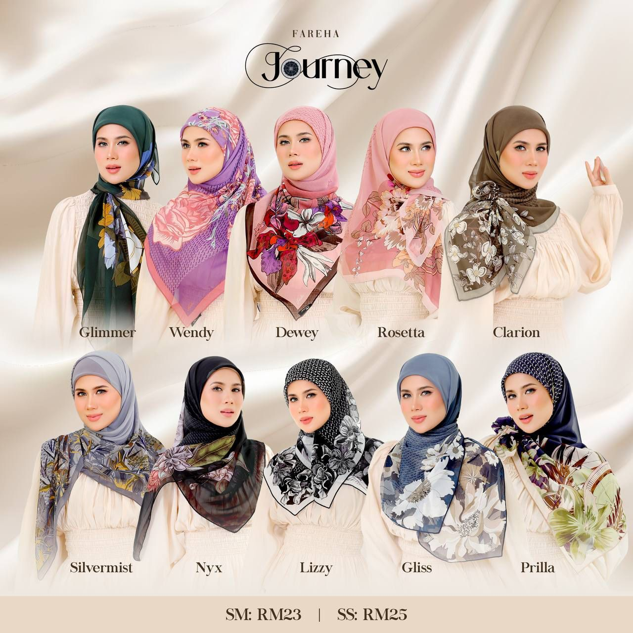 Fareha Edisi Baru Journey Collection 2023 Edisi terbaru | Shopee Malaysia