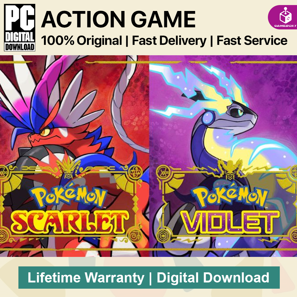 [PC GAME] Pokemon Scarlet & Violet - YUZU EMU [DIGITAL DOWNLOAD ...