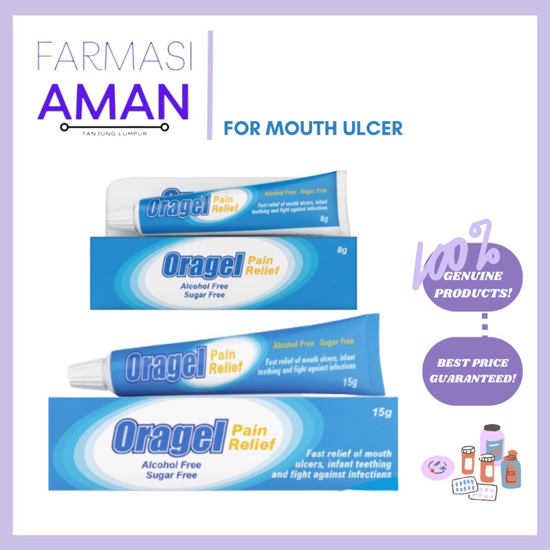 Oragel Pain Relief (8g / 15g) | Shopee Malaysia