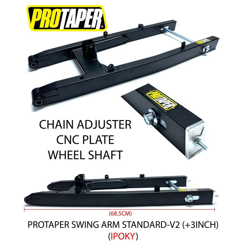 PROTAPER SWING ARM ( STANDARD CUTTING ) PNP +2 INCH & +3 INCH Y15 V1-V2 ...