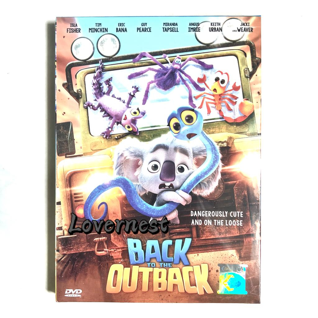 BACK TO THE OUTBACK 2021 Koala Bear Family Cartoon Movie DVD 重返大荒野 ...