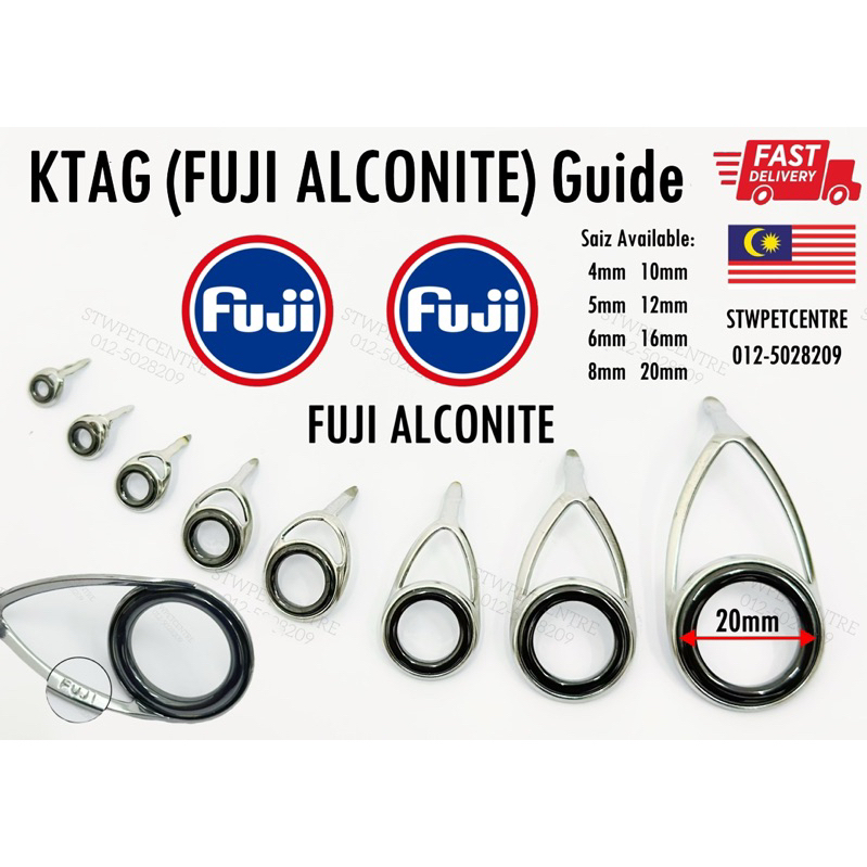 KTAG ( FUJI SIC ) Guide High Quality (Sliver) Stainless Steel Rod Guide ...