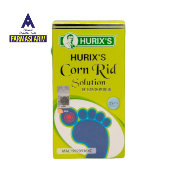 Hurix's Corn Rid Solution - 15ml | Shopee Malaysia