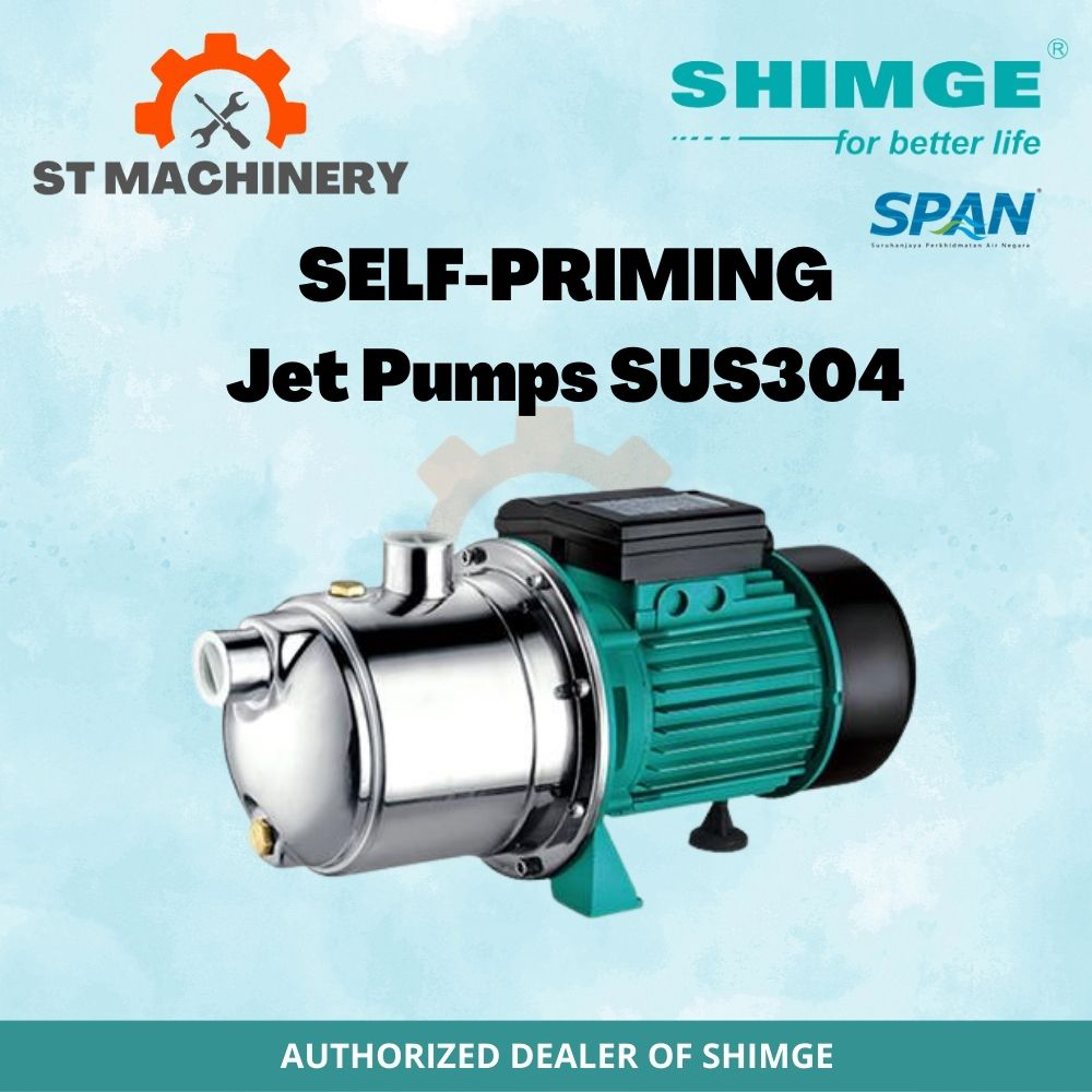 STmachinery - SHIMGE SELF-PRIMING JET PUMPS SUS304, very powerful ...