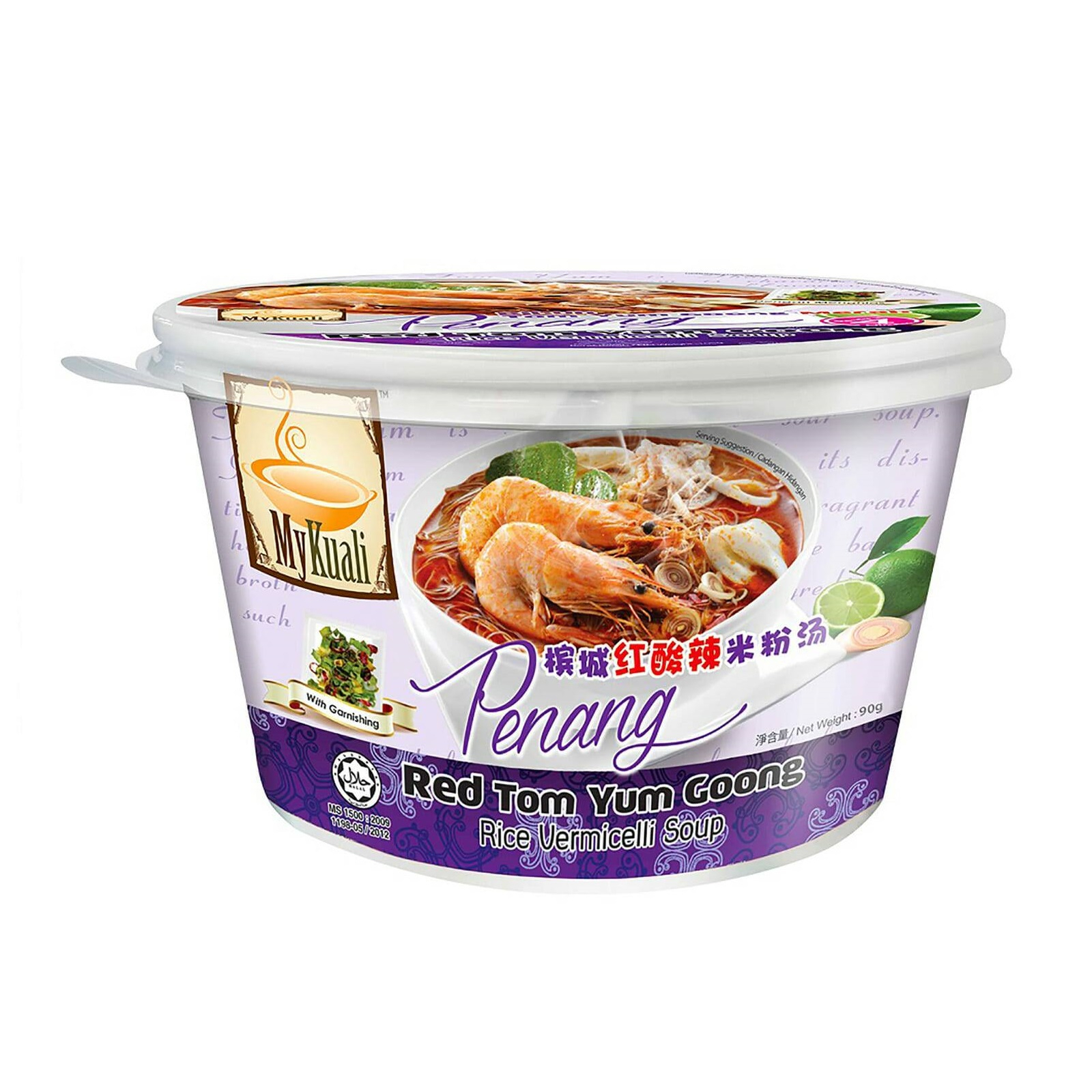 Mykuali Penang Red Tom Yam Goong Bowl (90g) | Shopee Malaysia