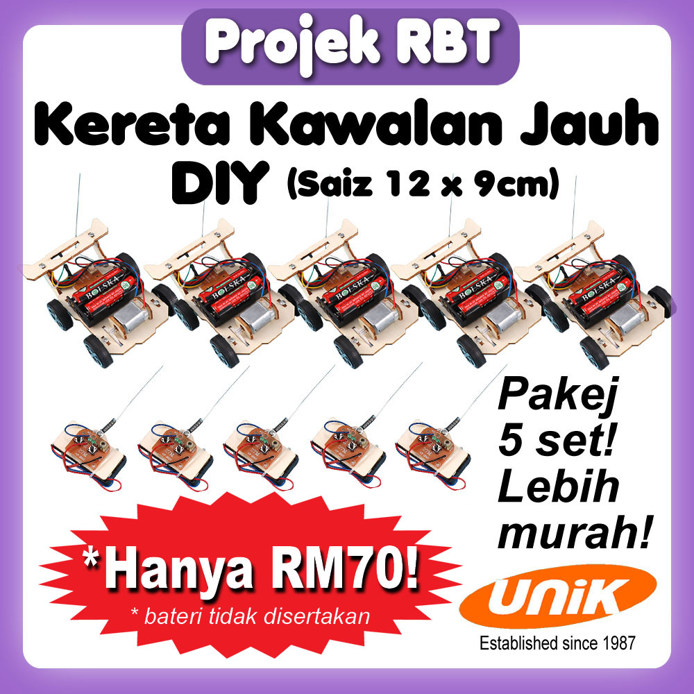 [UNIK] RBT Tahun 6 KSSR - 5x Kereta Kawalan Jauh DIY - STEM - Projek ...