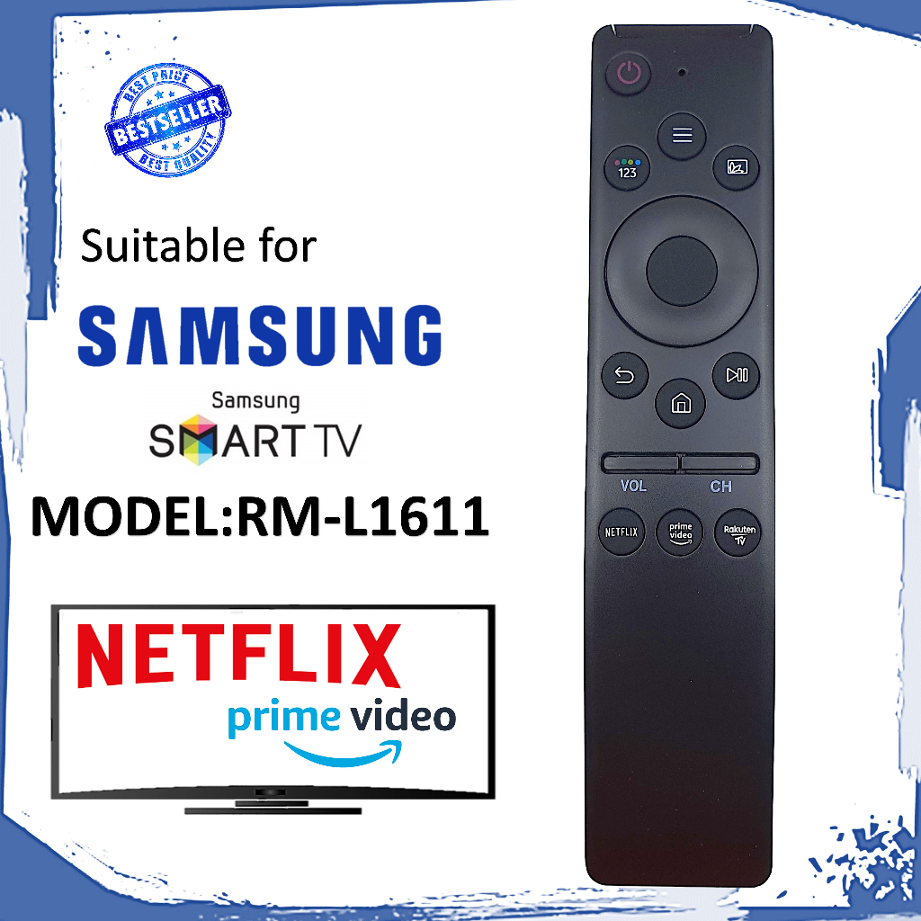 BEST QUALITY SAMSUNG TV Remote Control MODEL: RM-L1611 | Shopee Malaysia