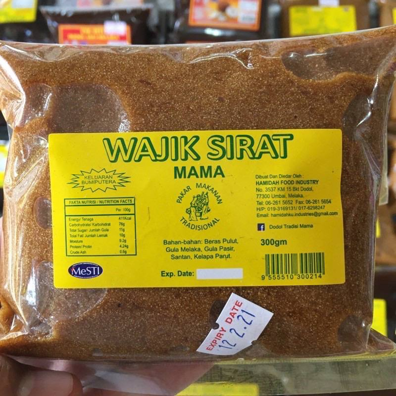 WAJIK PULUT / WAJIK SIRAT / DODOL KELAPA ORIGINAL DODOL ASLI MELAKA ...