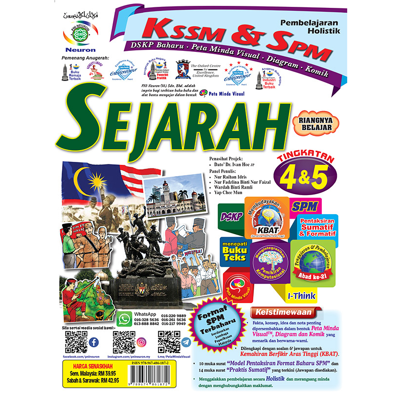 PNI Neuron (KSSM & SPM) Pembelajaran Holistik Sejarah Tingkatan 4&5 ...