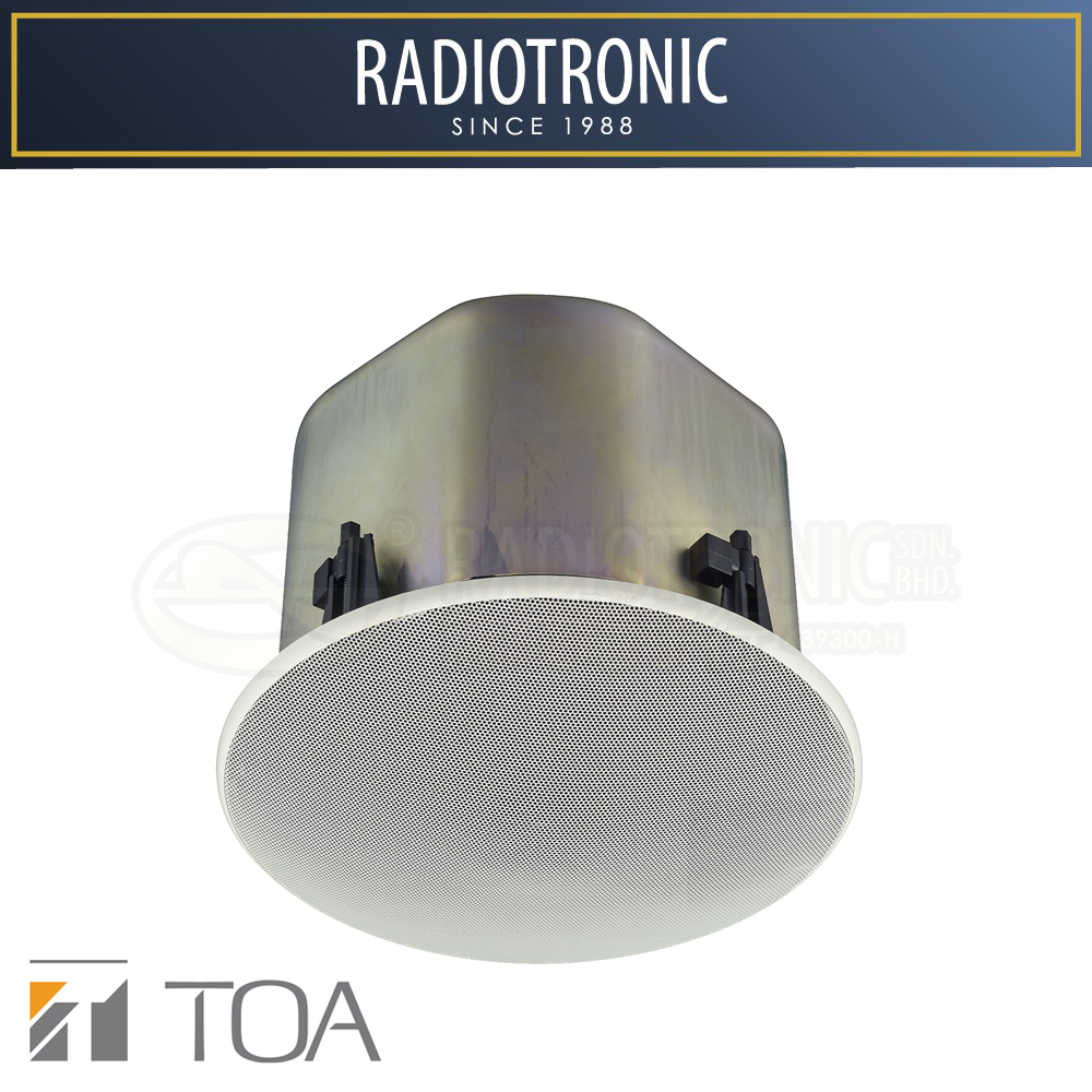 TOA F-2852C Wide-Dispersion Ceiling Speaker | Shopee Malaysia