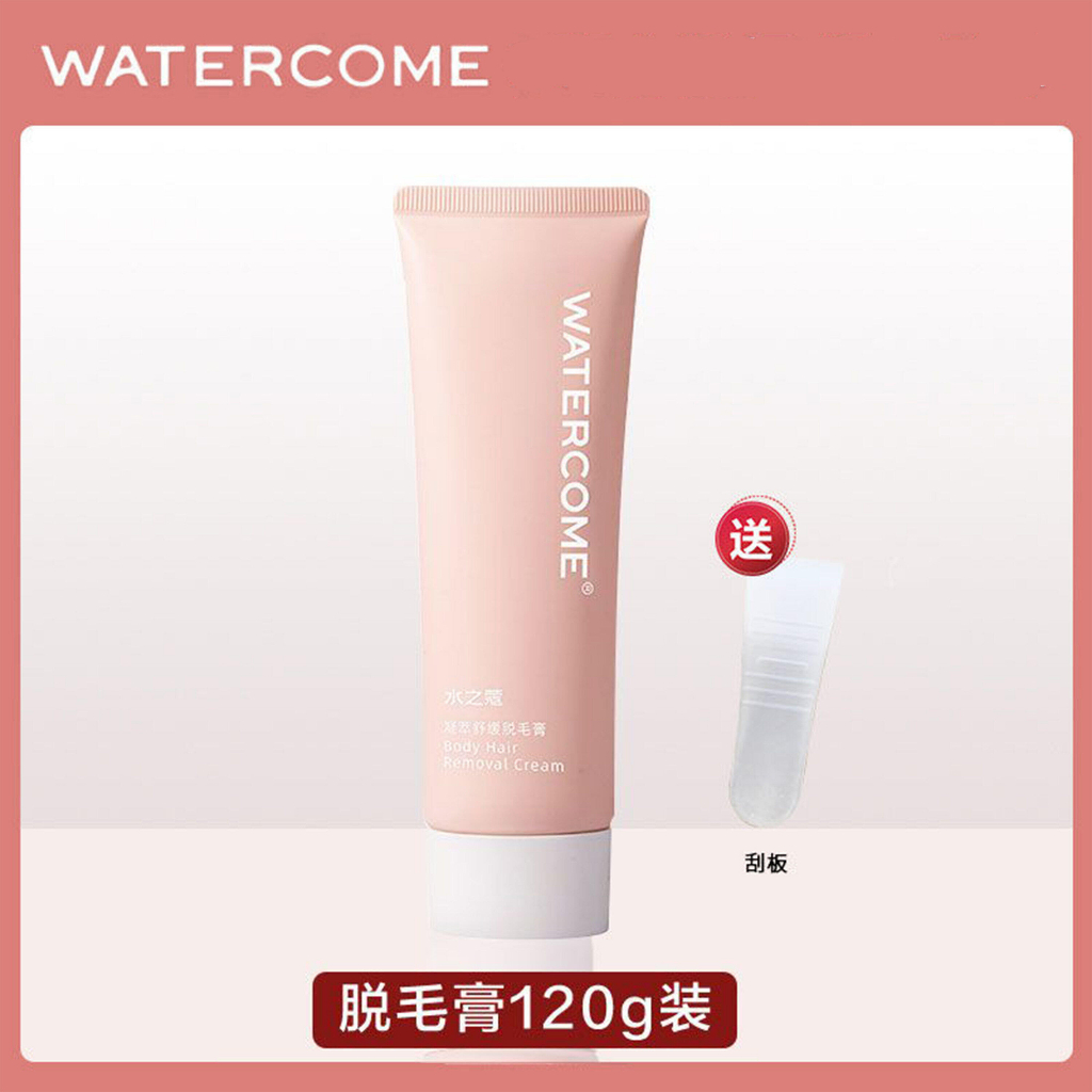 水之蔻敏感肌脱毛膏 WATERCOME Hair Remover Depilatory Cream Armpit Hair Leg Hair ...