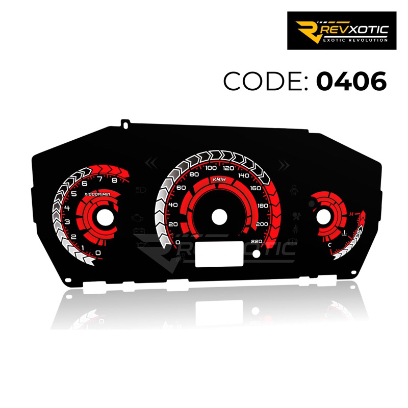 Papan Panel Meter Custom Perodua MYVI GEN-1 GEN1 First Generation ...