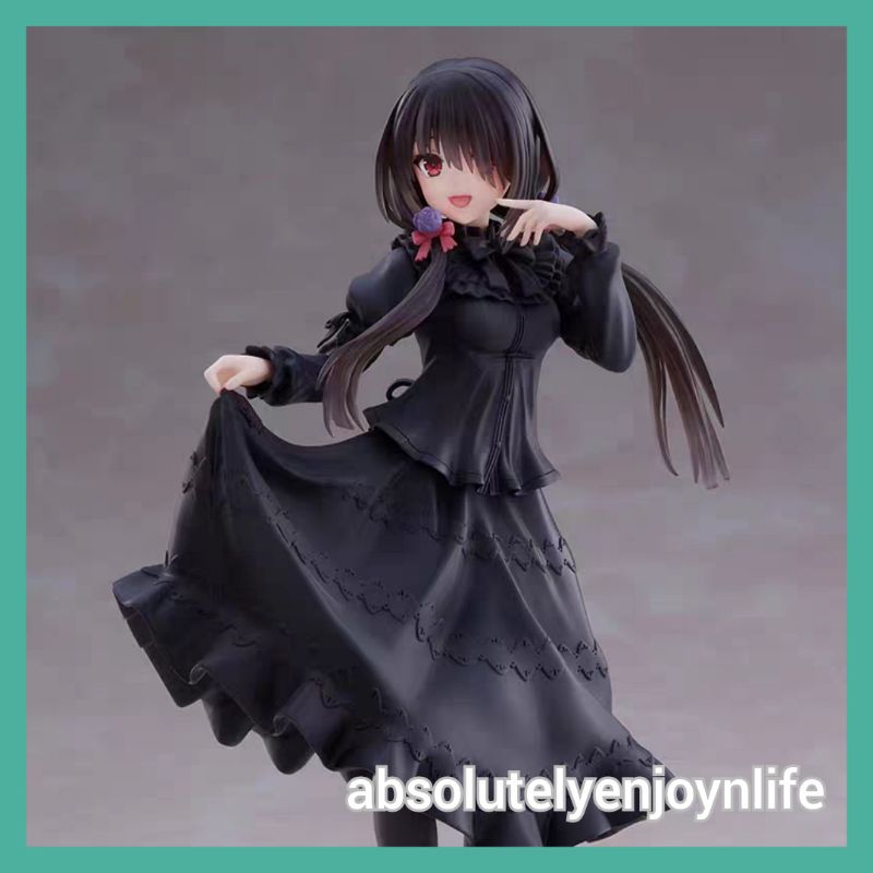 🇲🇾Ready Stock🇲🇾Date A Live Tokisaki Kurumi Black Dress Figure | Shopee Malaysia