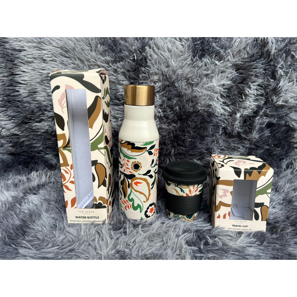 Ted Baker Water Bottle & Travel Cup Set | Shopee Malaysia