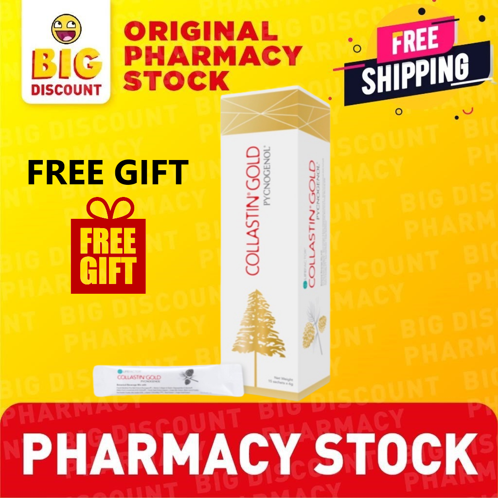 [READY STOCK][100%ORIGINAL]LIFE FACTOR® Collastin® Gold Pycnogenol® 15 ...