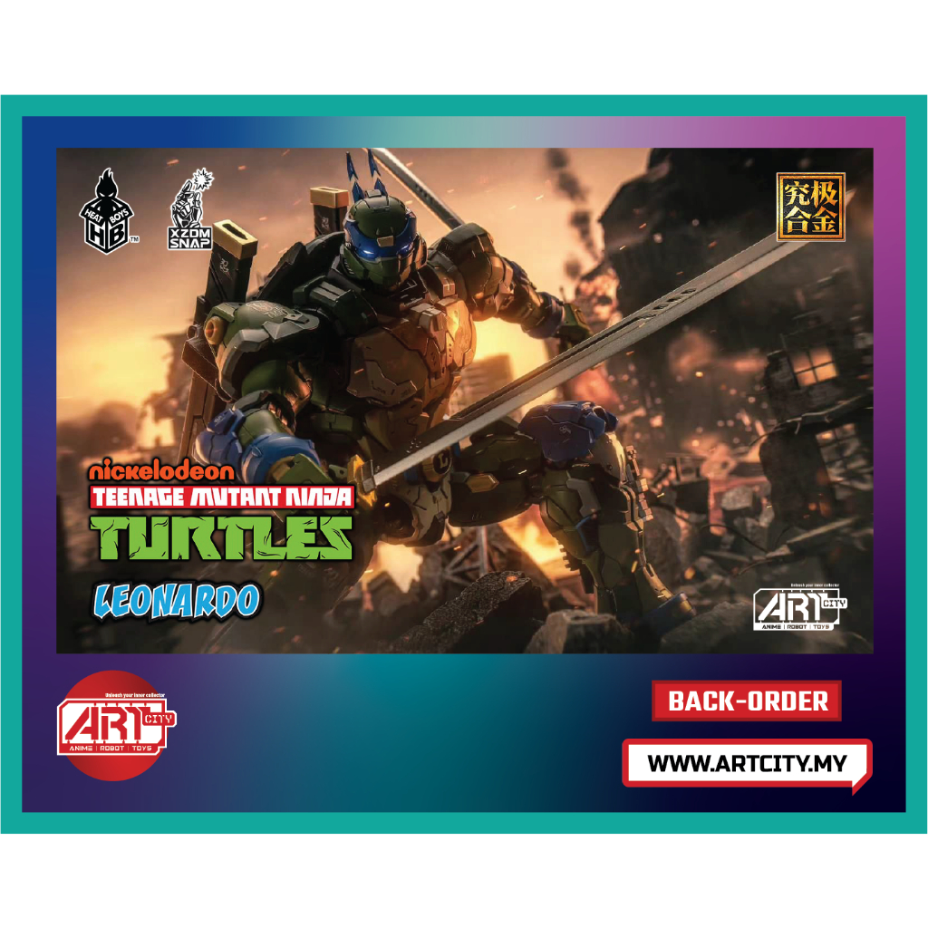 Heatboys - Teenage Mutant Ninja Turtles - Mecha Leonardo - Diecast ...