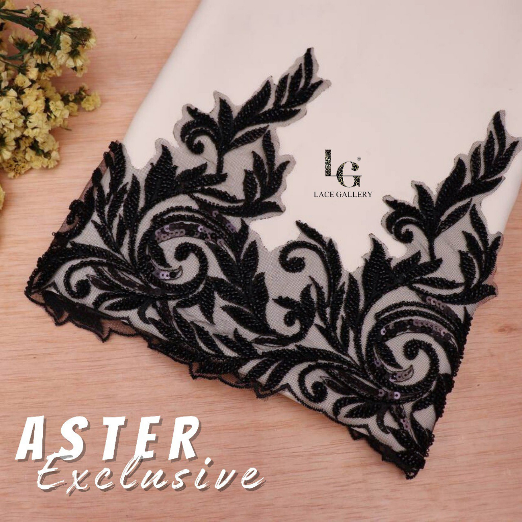 🔥0.5M | ASTER EXCLUSIVE BORDER LACE BAJU RENDA KAIN AKSESORI PAKAIAN ...