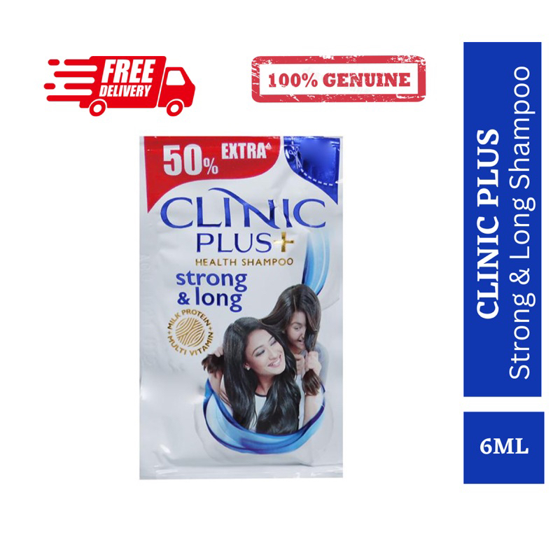 Clinic Plus Strong And Long Shampoo Sachet 6ml | Shopee Malaysia