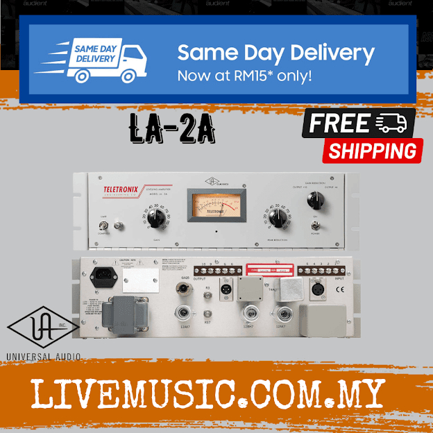 Universal Audio Teletronix LA-2A Classic Leveling Amplifier ( LA 2A ...