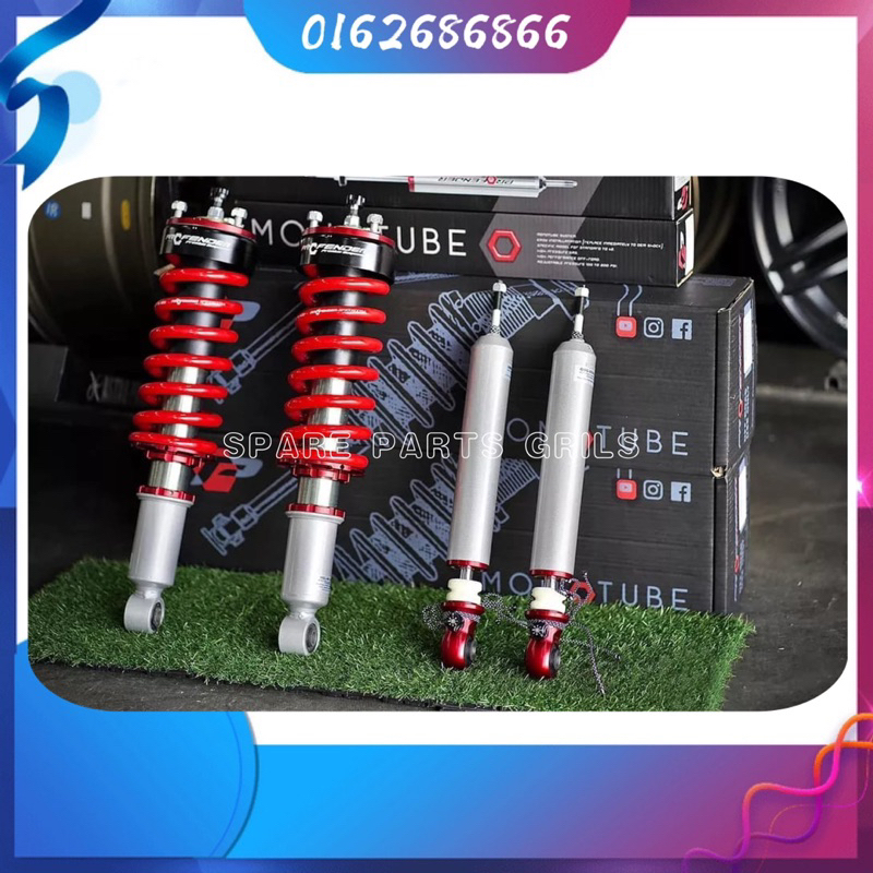 PROFENDER 16 STEP ADJUST QUEEN SERIES SHOCK ABSORBERS HILUX VIGO REVO ...