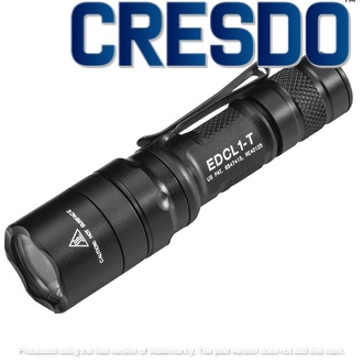Surefire EDCL1-T Dual-Output Everyday Carry LED Flashlight (500 Lumens ...
