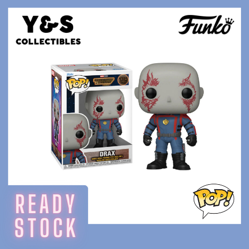 [𝑹𝒆𝒂𝒅𝒚 𝑺𝒕𝒐𝒄𝒌] Funko Pop! Marvel: Guardians of the Galaxy Vol. 3 - Drax | Shopee Malaysia