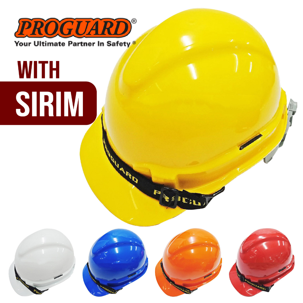 QuickFix PROGUARD SIRIM Safety Helmet Hard Hat Site Construction Worker ...