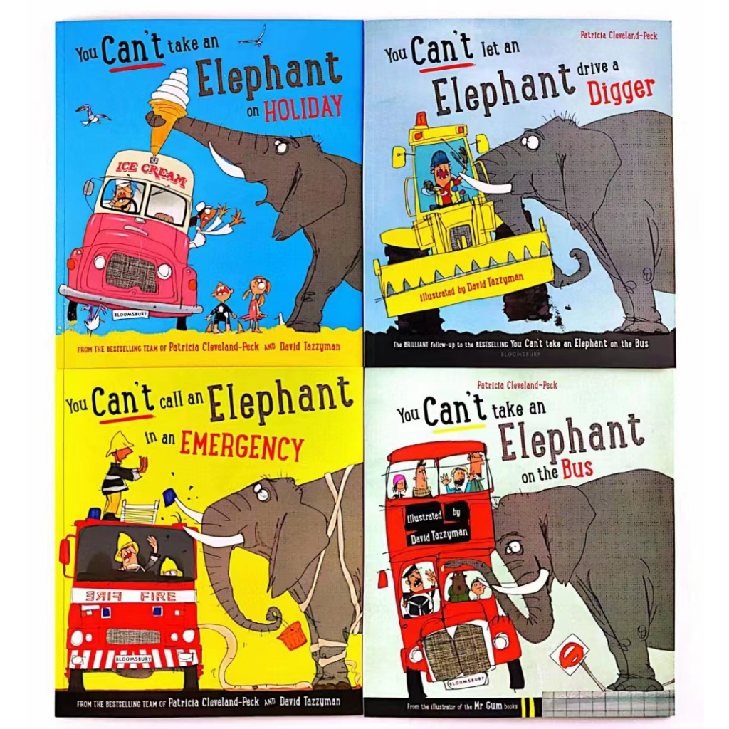 4books You Can't Take an Elephant on the Bus | Shopee Malaysia