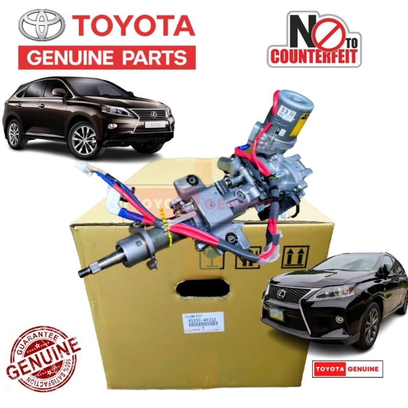 Toyota Original Steering Column For LEXUS RX270 RX350 RX450H 2008-2015 ...
