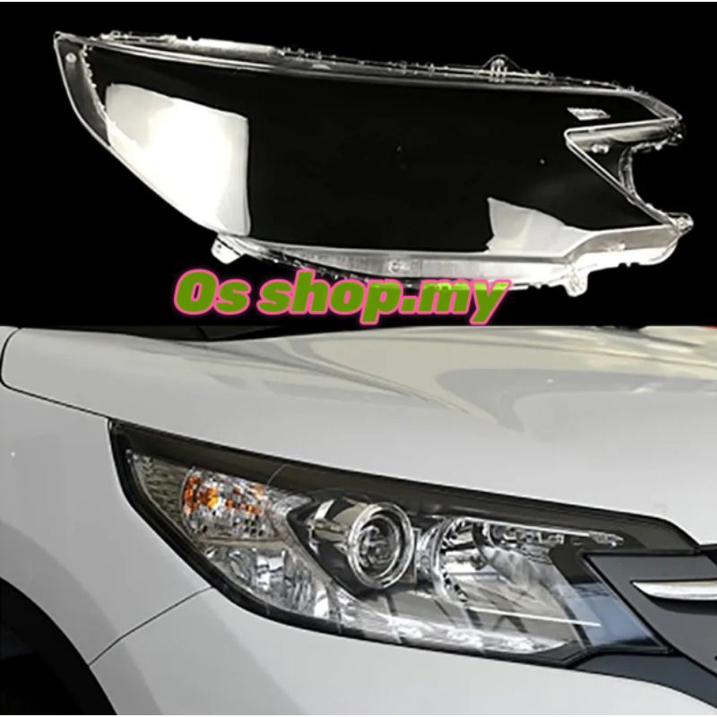 Honda CR-V CRV 2012 -2014 HEADLAMP COVER HEADLAMP LENS HEADLAMP CASING ...