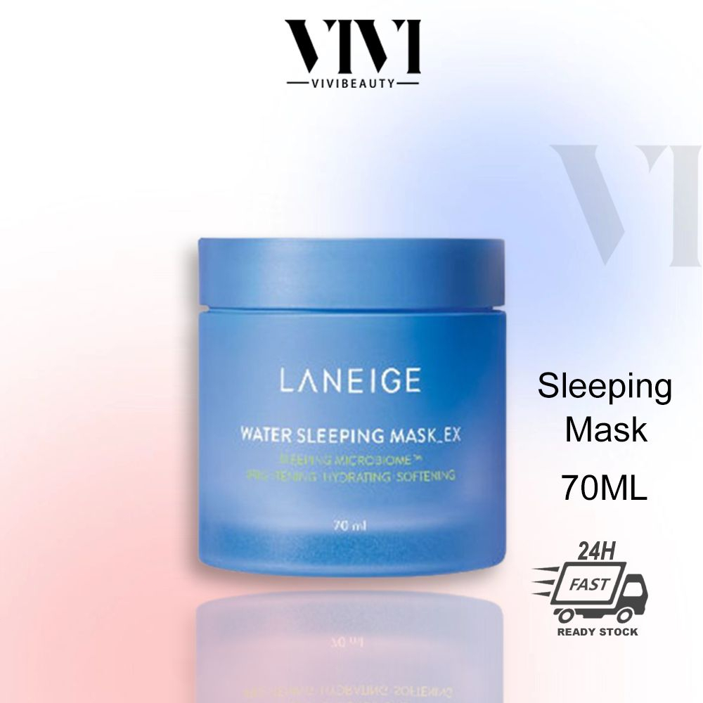 RAYA SALE🔥Laneige Water Sleeping Mask_EX 70ml,Sleeping Microbiome Brightening Hydrating ...