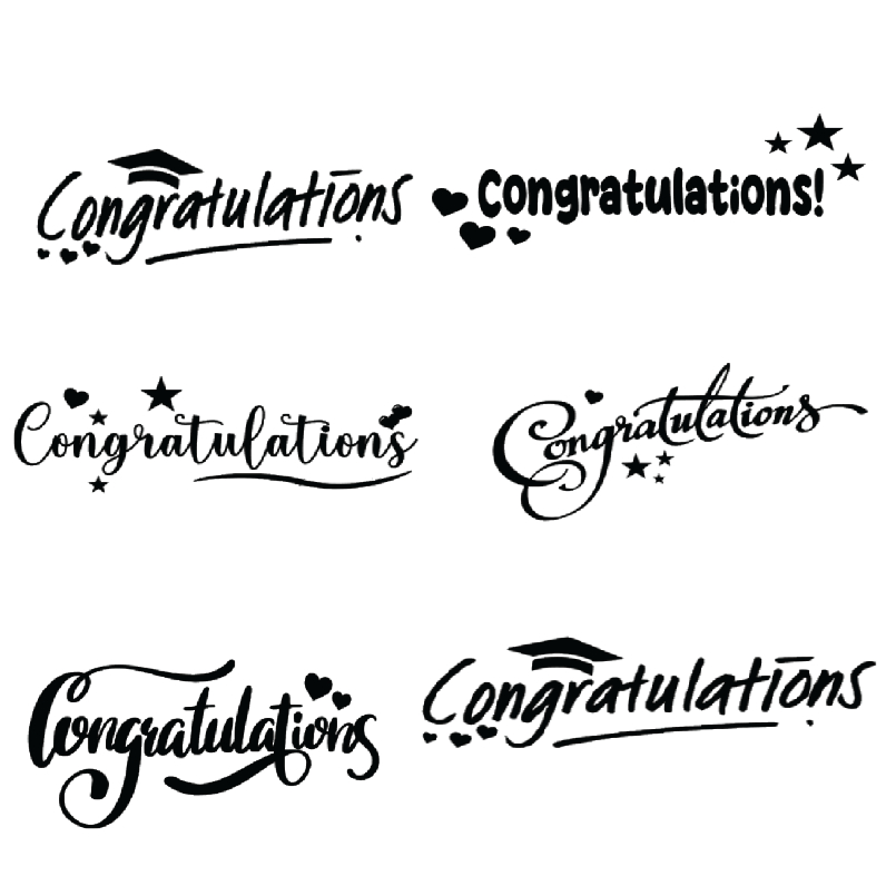 Sticker Congratulation for Balloon dan foil 5/10 inch | Shopee Malaysia