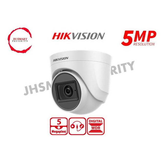 HIKVISION DS-2CE76H0T-ITPFS 5 MP Audio Indoor Fixed Turret Camera | Shopee Malaysia