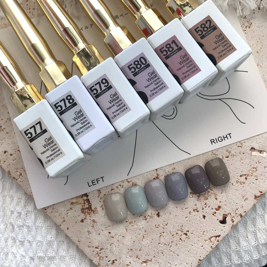 New YS Gel Color Cement Gray Collection 577 578 579 580 581 582 ...