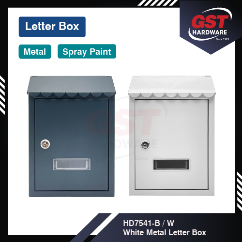 Wall mounted Post Letter Box Iron Mail Box Outdoor with Keys or ...