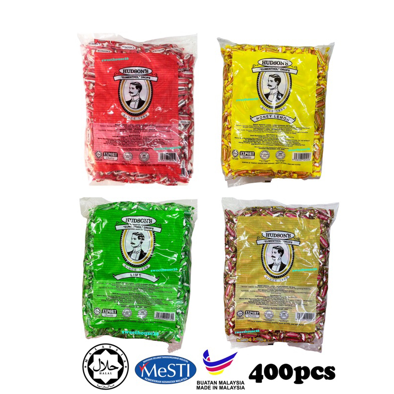 Hudson Candy Assorted Flavour 1.2kg (±400pcs) | Shopee Malaysia
