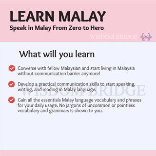 [Video Course] Learn Malay | Malaysian Language | Bahasa Malaysia ...