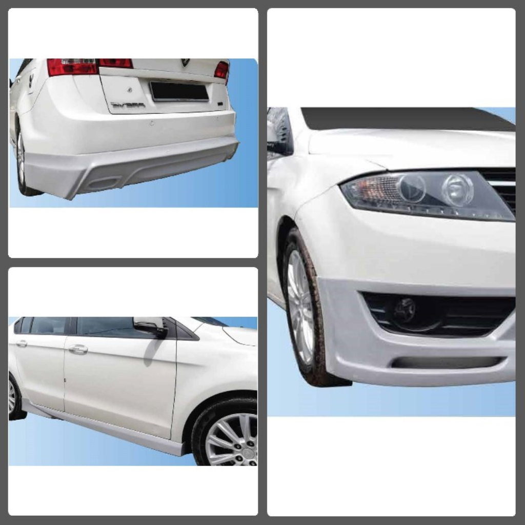 Proton Preve BTCC Skirting Body Kit Fiber Ready Stock | Shopee Malaysia