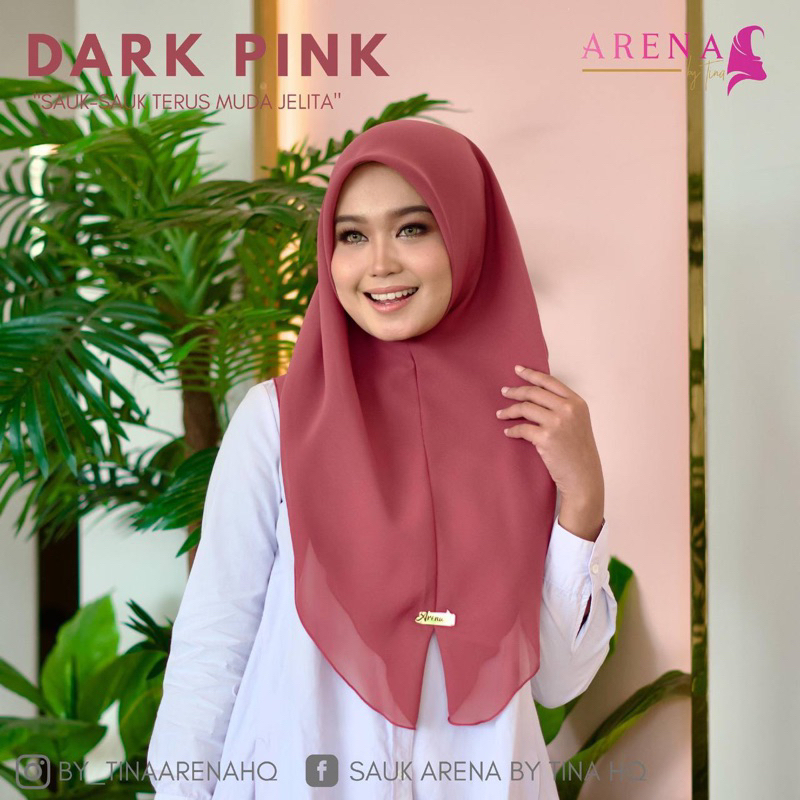 TUDUNG SAUK ARENA SIZE M (PART 1) | TUDUNG SARUNG ON POINT | BAWAL ...