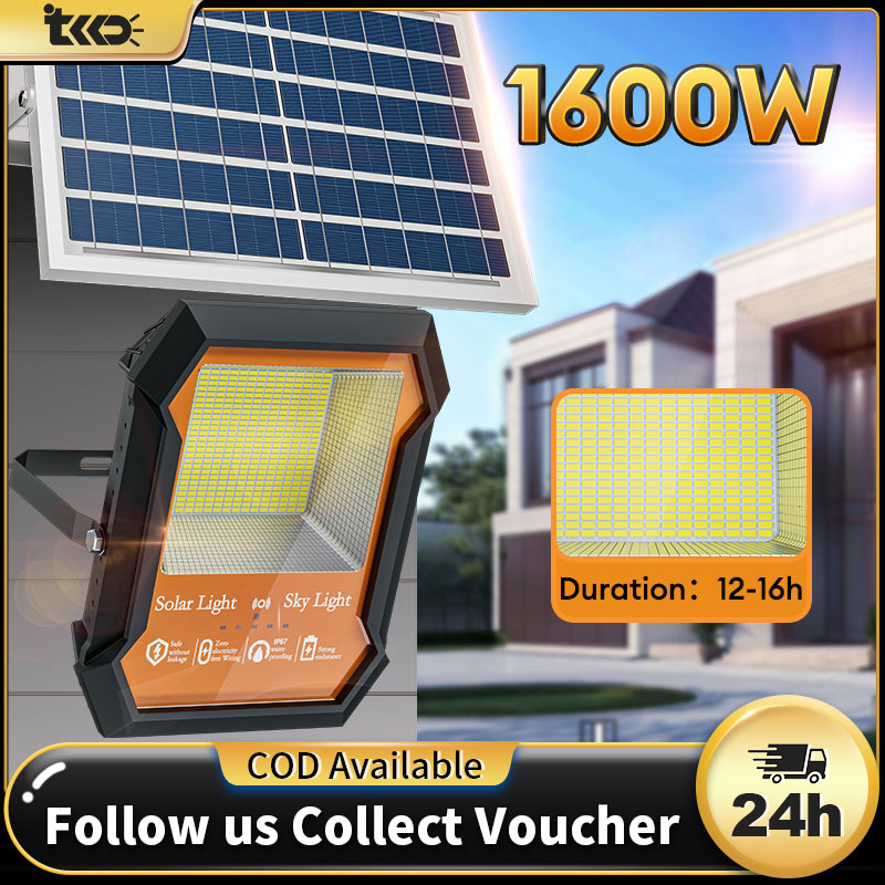 Ready Stock 1800W Solar Light Outdoor Lighting LED Lampu Solar IP67 ...