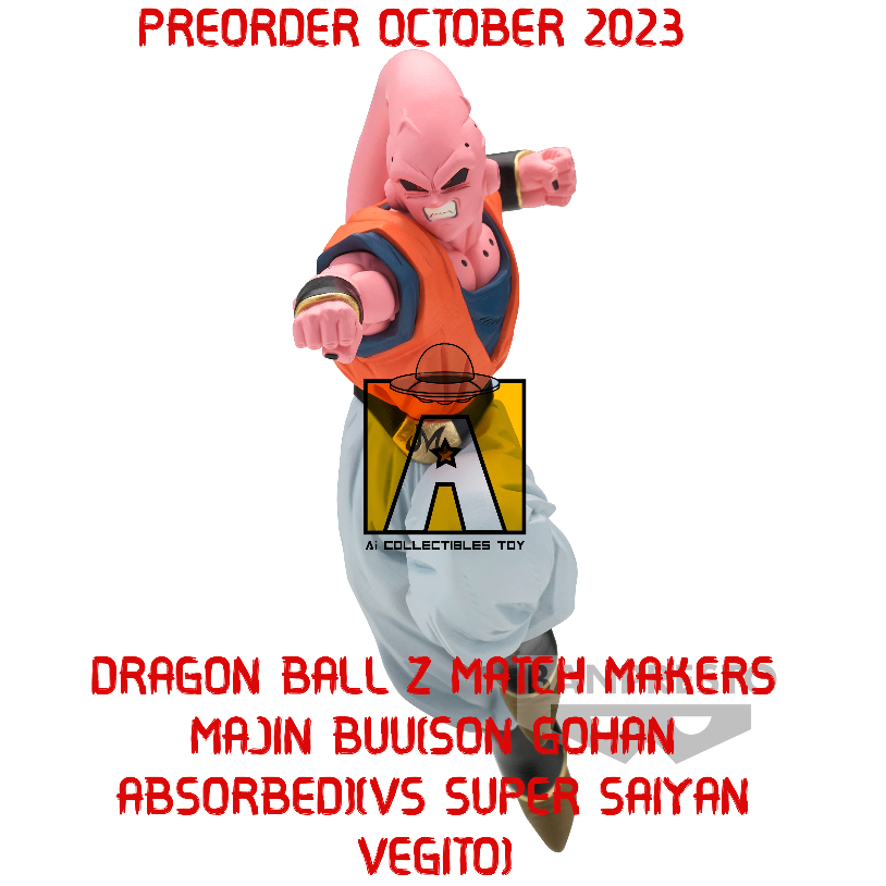 🌼P-OCT-23🌼DRAGON BALL Z MATCH MAKERS SUPER SAIYAN VEGITO VS MAJIN BUU ...