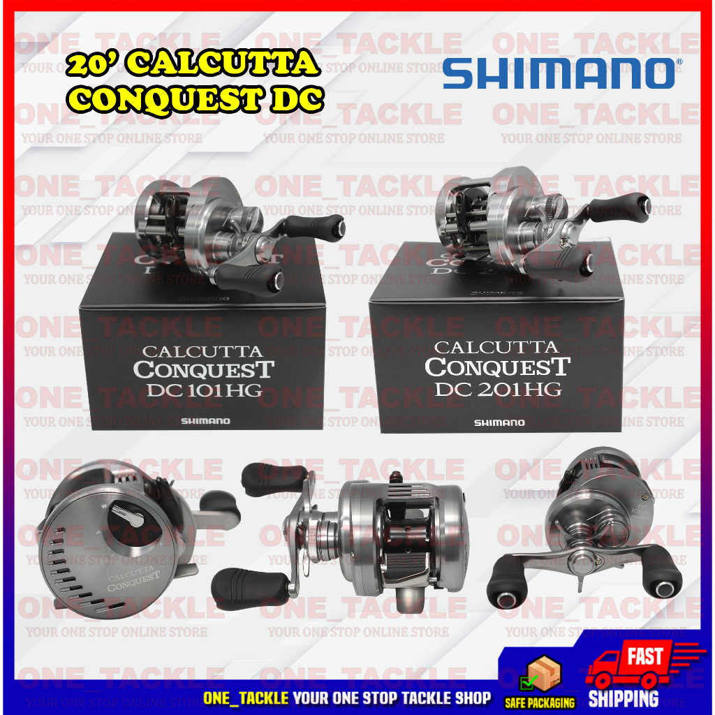 2020 Calcutta Conquest Dc 101 Hg Baitcasting Reel ( 100% Original ...