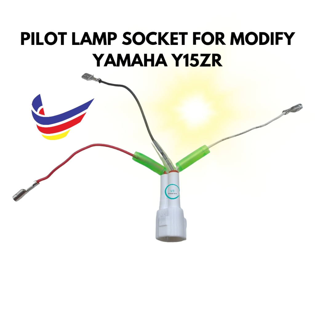 MATA GABAN LED SOCKET FOR MODIFY PILOT LAMP SOCKET FOR MODIFY YAMAHA ...