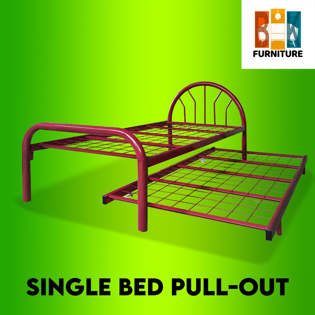 (READY STOCK) Katil Single/Single Bed Frame/Katil hostel/Metal Bed/Bed ...