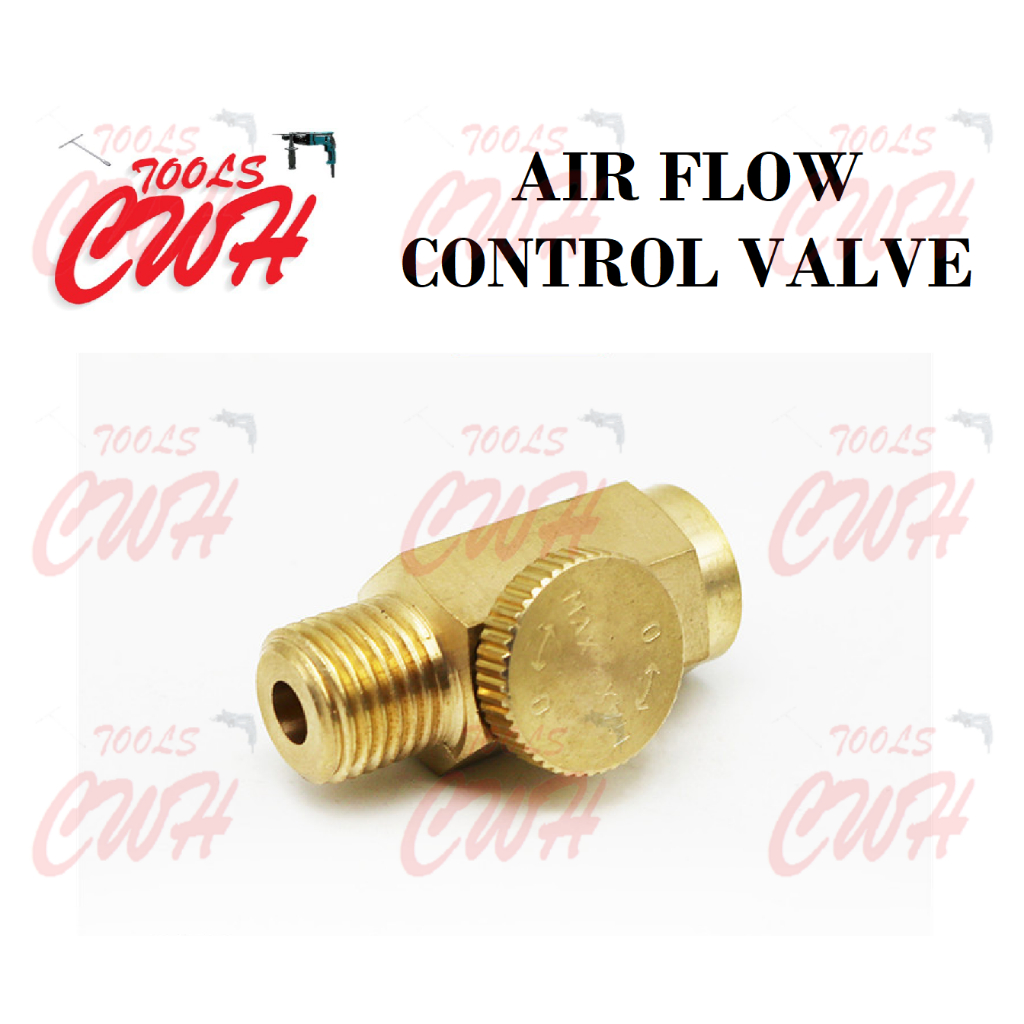 PNEUMATIC AIR PRESSURE AIR FLOW CONTROL VALVE REGULATOR ADJUSTER ...