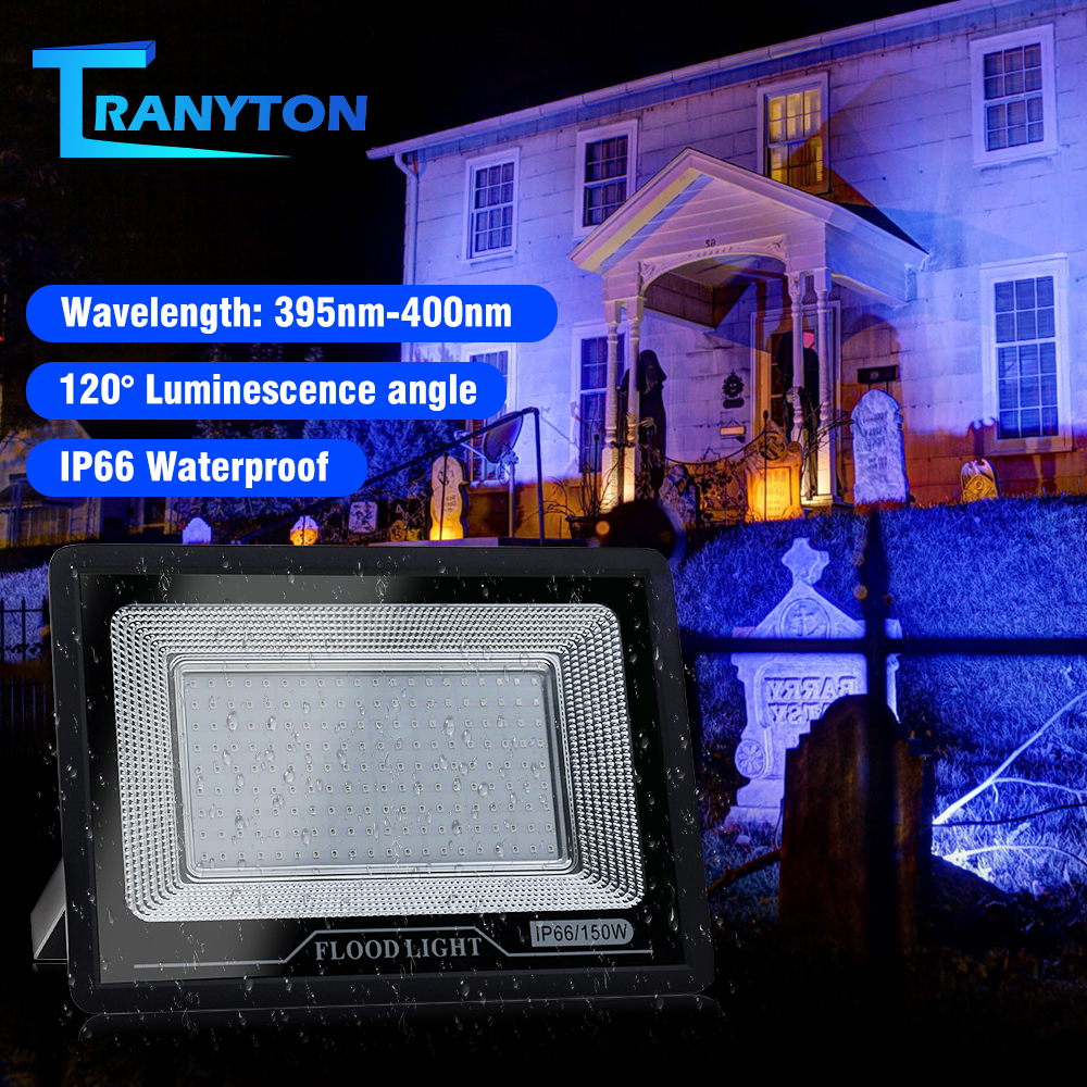 🔥IN Stock🔥UV Light LED Flood Light IP66 Waterproof 50W100W 150W UV Glue ...