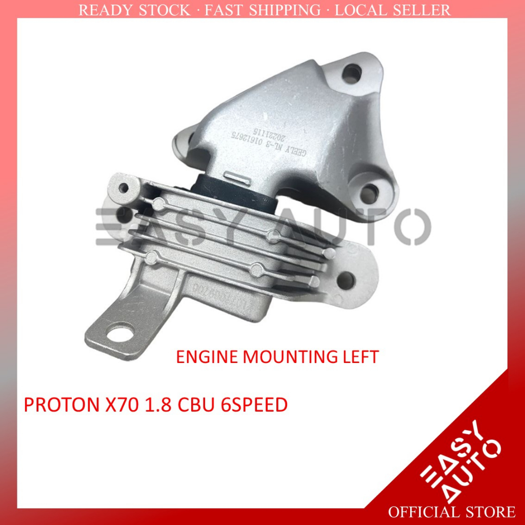 LEFT ENGINE MOUNTING -1077009700 -PROTON X70 1.8 CBU 6SPEED (EASY AUTO ...