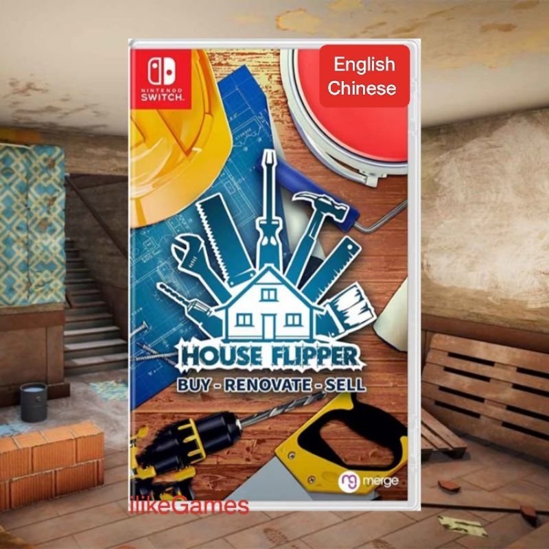 💥Eng/中文版💥 Nintendo Switch NS House Flipper Buy Renovate Sell 房产达人 模拟房屋 ...